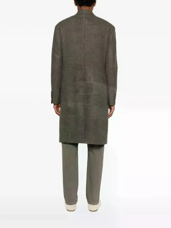 Tagliatore Prince Of Wales Check Double-breasted Coat