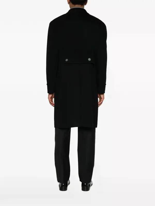 Tagliatore Double-breasted Peak-lapel Coat