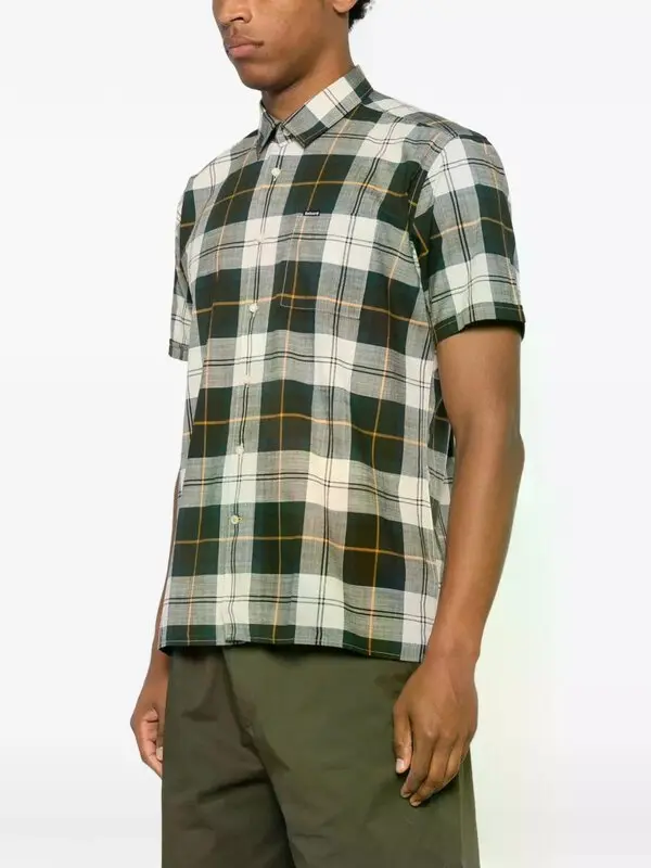 Barbour Tartan-pattern Short-sleeve Shirt
