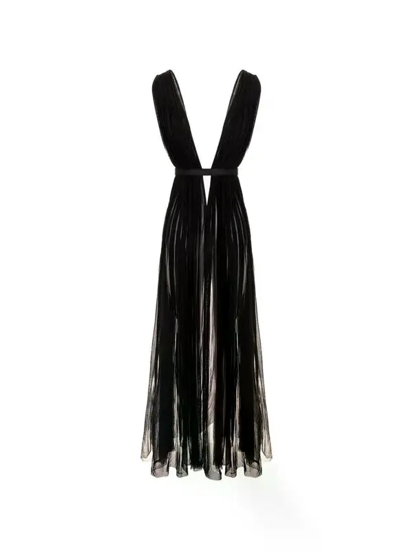 ROSERRY Santorini Cut-out Maxi Dress - Black