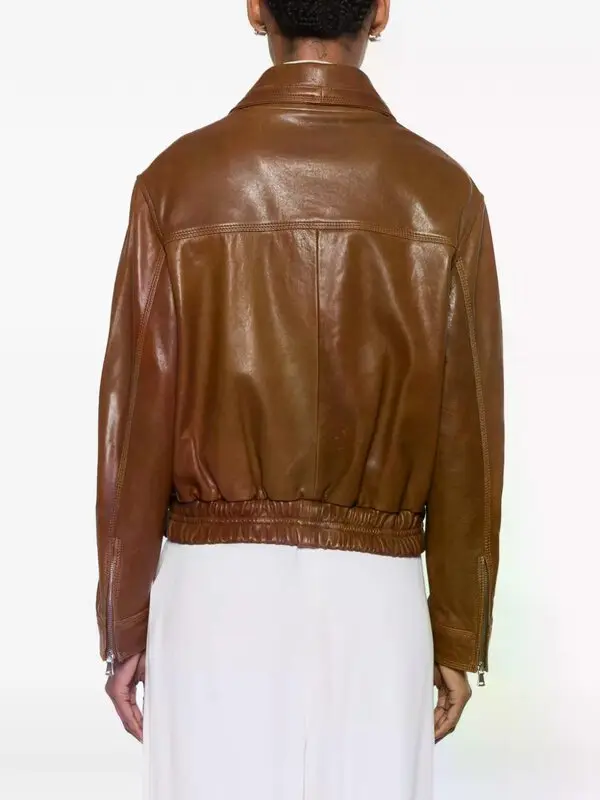Nour Hammour Clint Leather Jacket