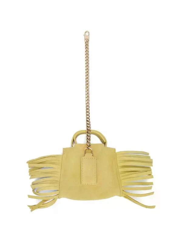 Orciani Sveva Fringed Chain-link Bag Charm
