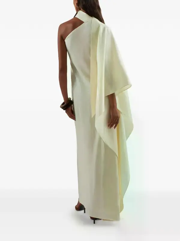 TALLER MARMO Paloma One-shoulder Maxi Dress