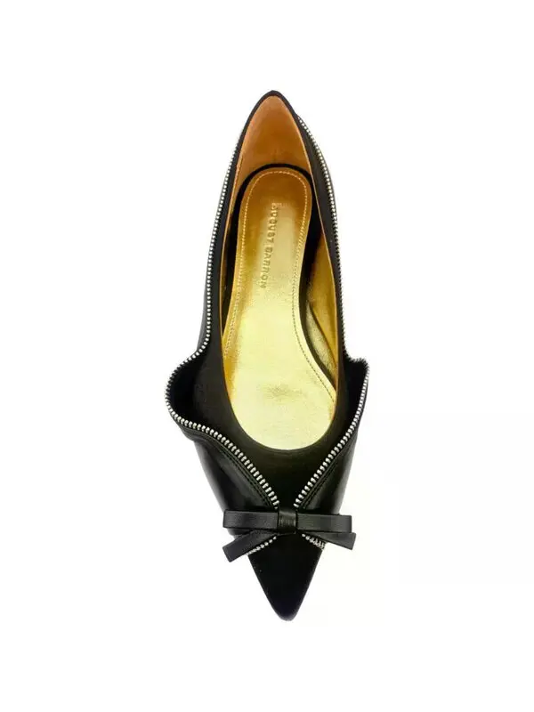 AUGUST BARRON Unzipped Ballet Flats