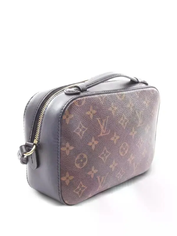 LOUIS VUITTON Monogram Saintonge Cross-body Bag - Brown