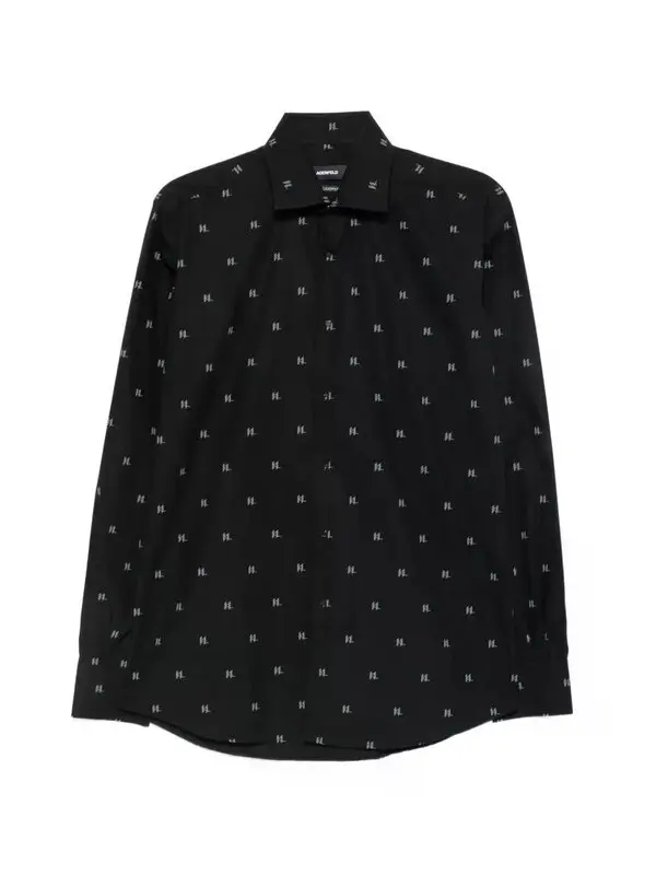 Karl Lagerfeld Logo-print Long-sleeve Shirt