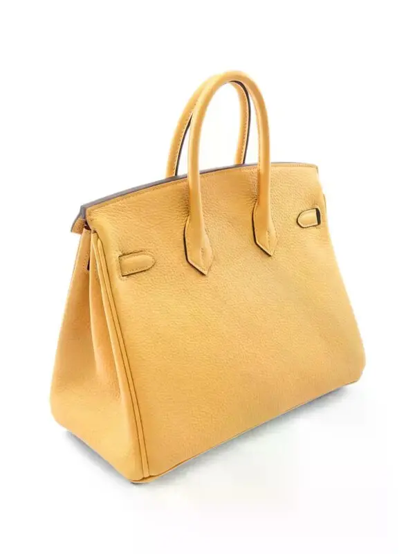 Hermès 25 Birkin Tote Bag - Yellow