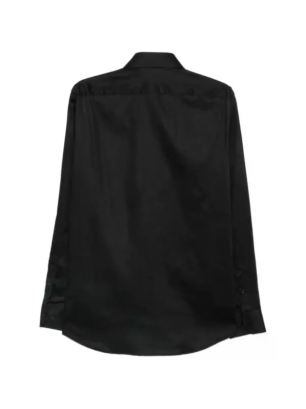 Karl Lagerfeld Logo-embroidered Long-sleeve Shirt