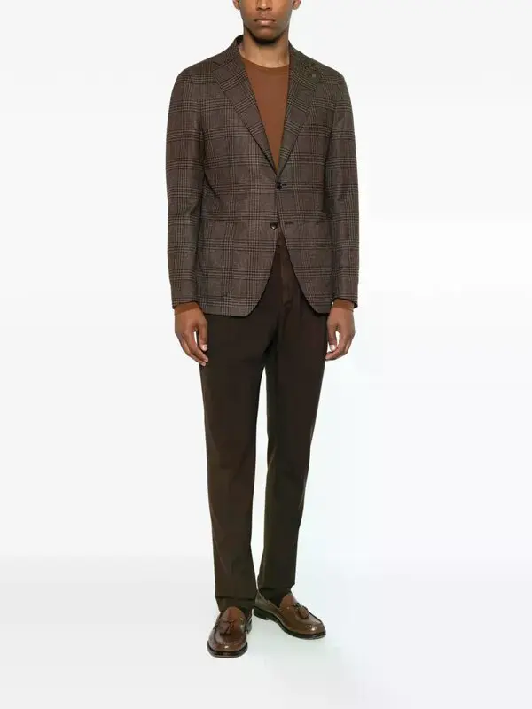 Tagliatore Check-pattern Blazer