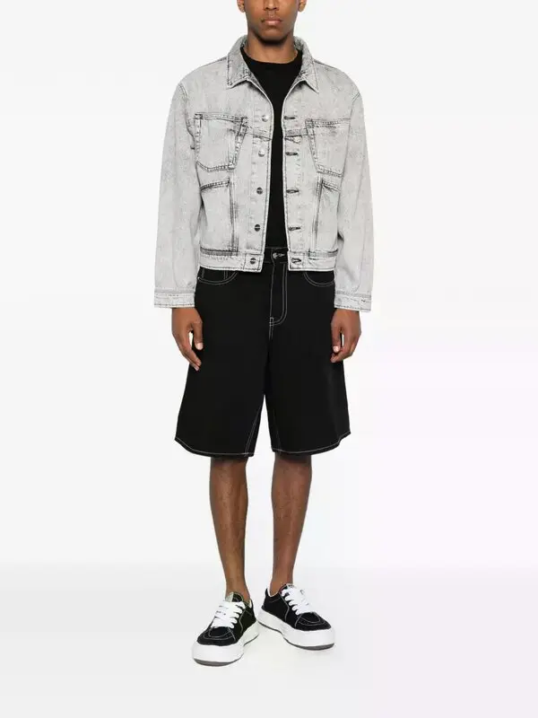 REPLAY Acid Wash Denim Jacket