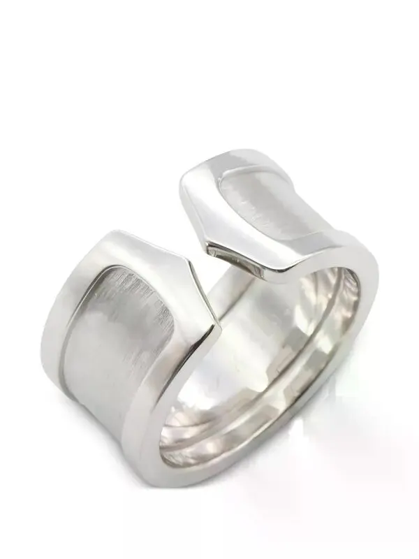 Cartier 18kt White Gold C2 Ring
