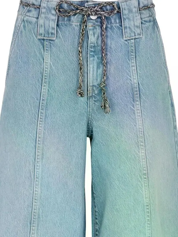 Free People Sheer Luck Wide-leg Jeans