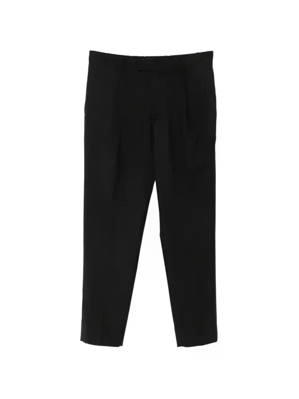 LOW BRAND Overseas Pleated Elasticated-waistband Trousers