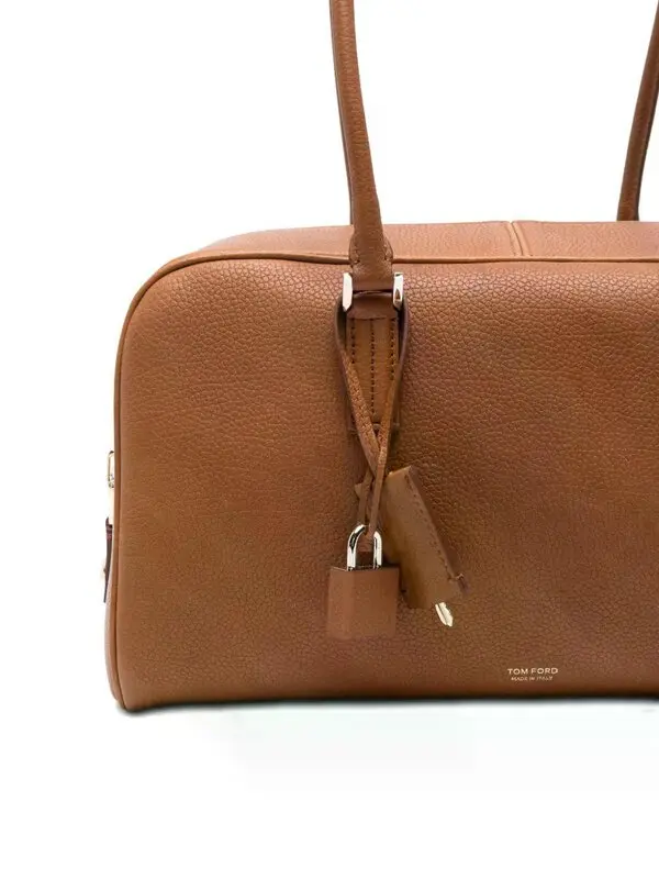 TOM FORD Grain Leather Shoulder Bag