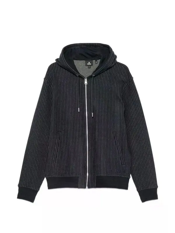 Mackage Pinstriped Zip-up Hoodie