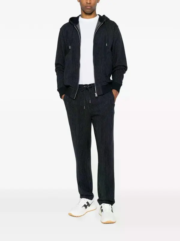 Mackage Pinstripe Drawstring Waist Trousers