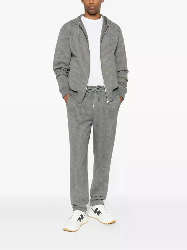 Mackage Pinstripe Zip-up Hoodie