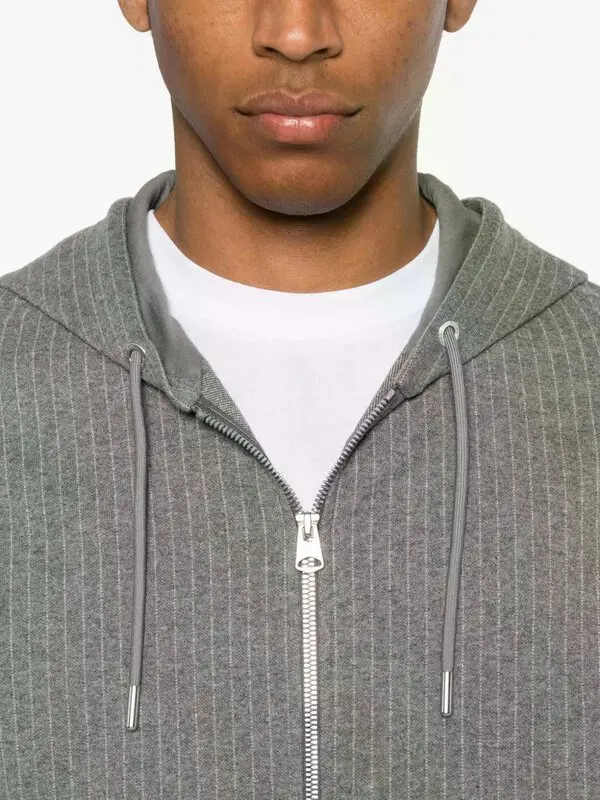Mackage Pinstripe Zip-up Hoodie