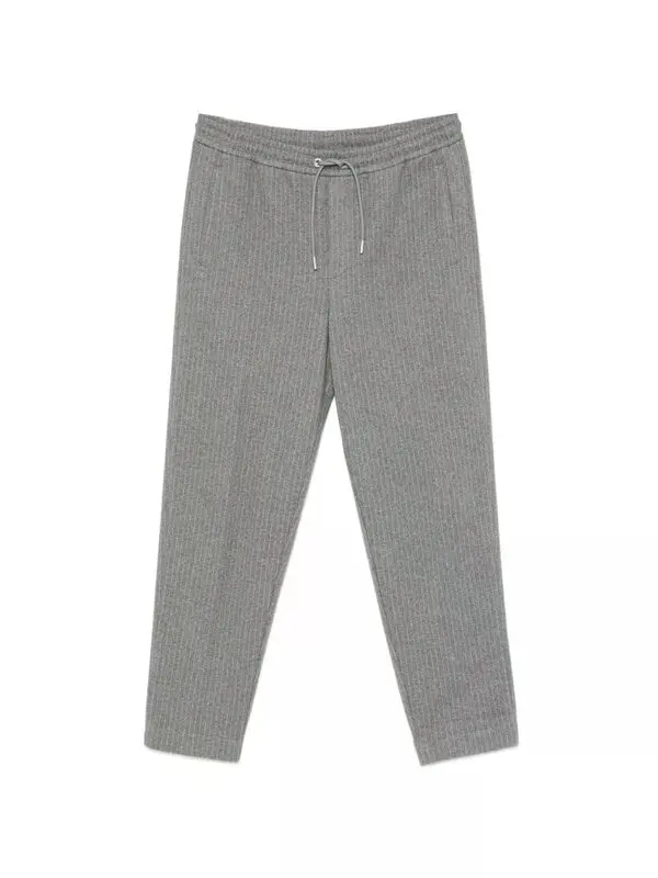 Mackage Pinstripe Drawstring Trousers - Grey