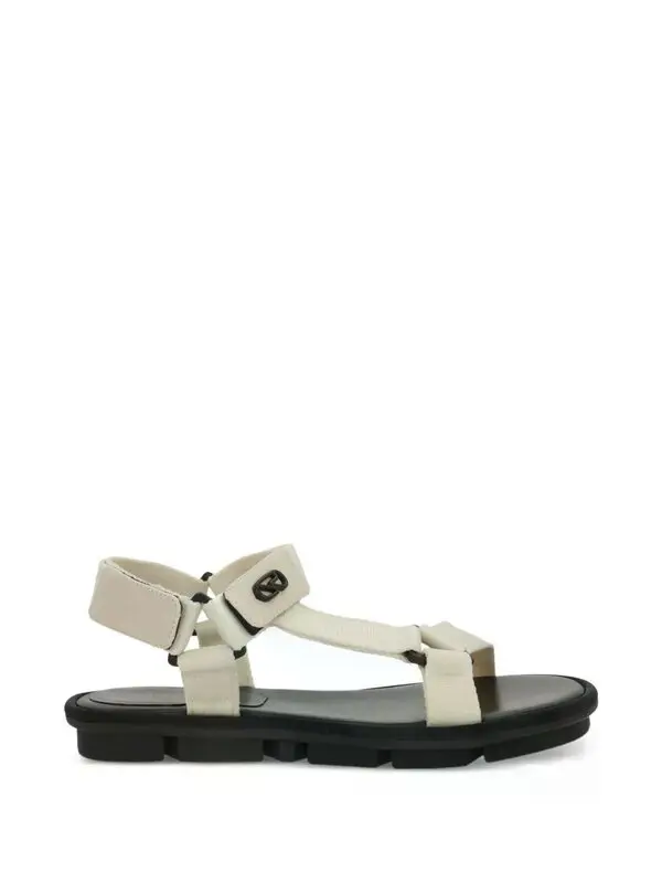 SERGIO ROSSI Trail Touch-strap Sandals - Neutrals