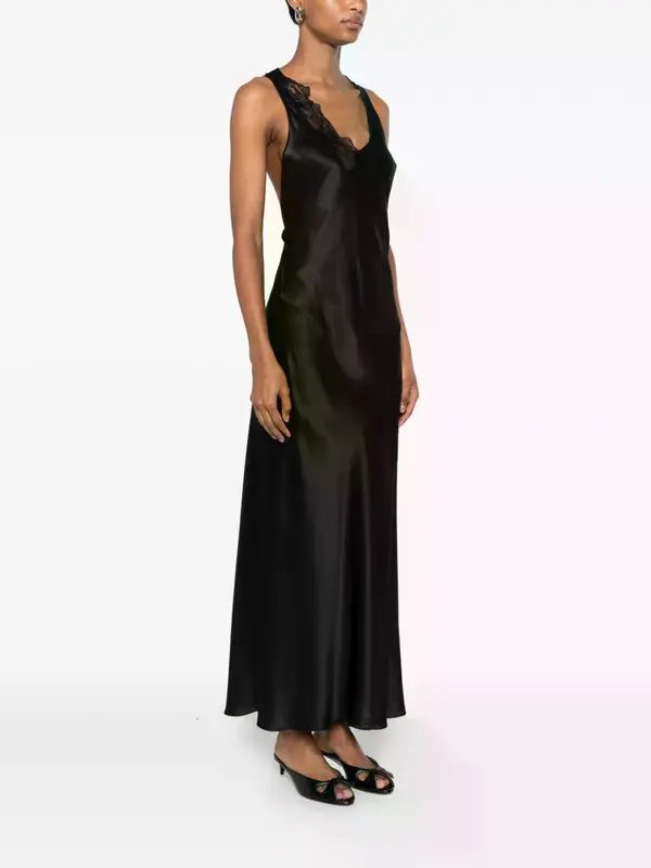 SIR. Montparnasse Lace-trim Racerback Maxi Dress