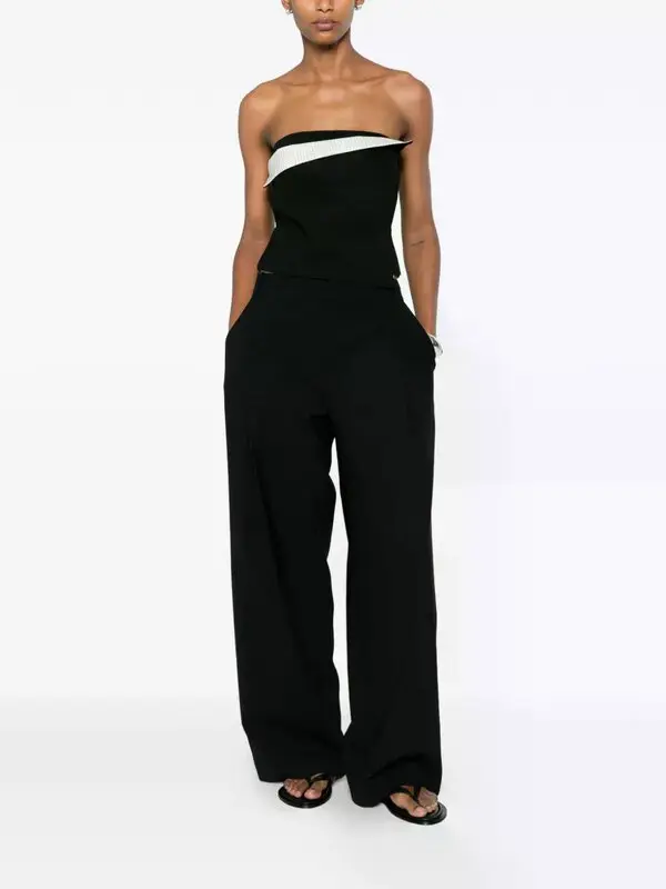 SIR. Rivoli Pleated Wide-leg Trousers