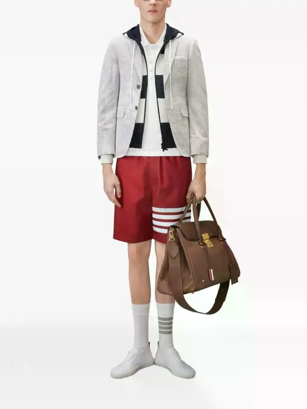 Thom Browne Hector 4-bar Striped Hoodie