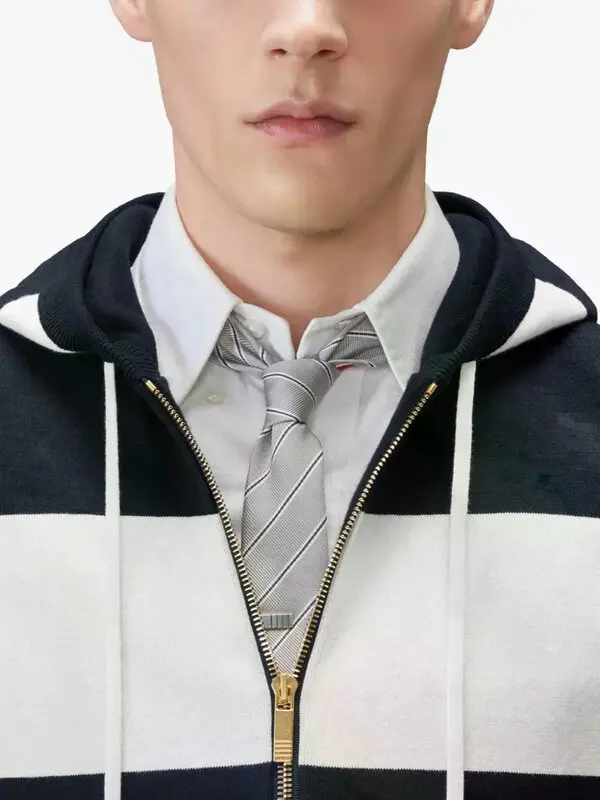Thom Browne Hector 4-bar Striped Hoodie