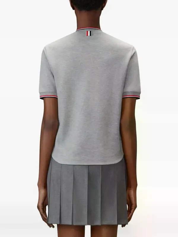 Thom Browne Rwb Tipping Pique T-shirt
