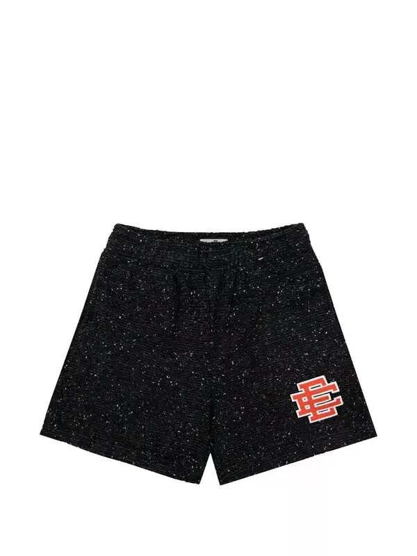 ERIC EMANUEL Ee Bouclé Fleece Shorts - Black