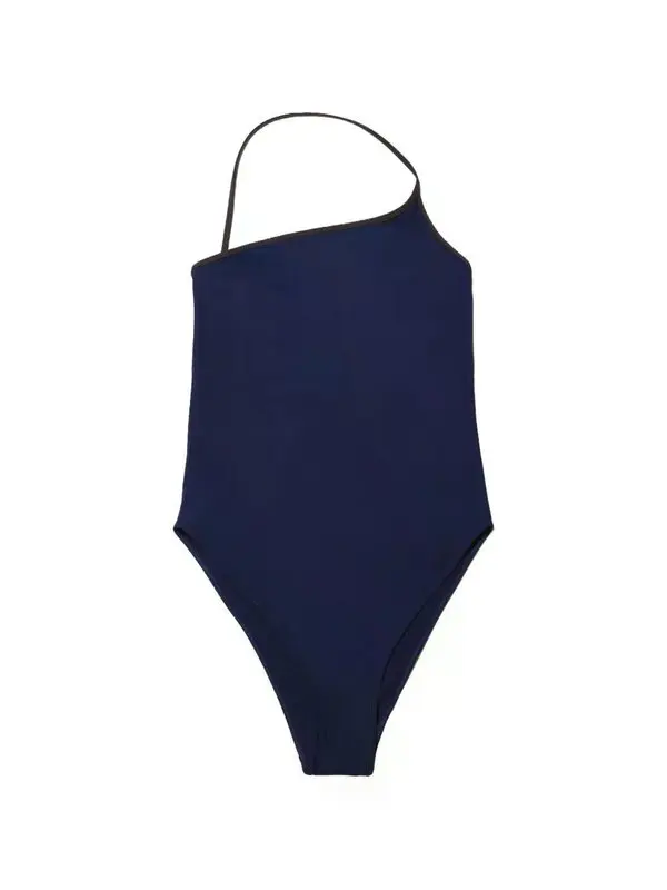 LIDO Sessantasei Asymmetric Neck Swimsuit - Blue