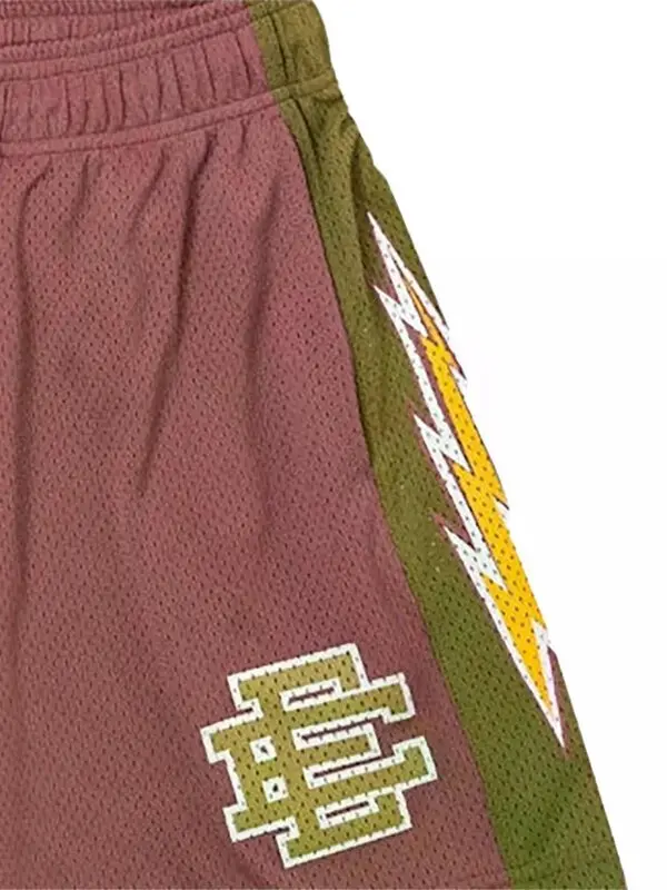 ERIC EMANUEL Logo-print Mesh Shorts