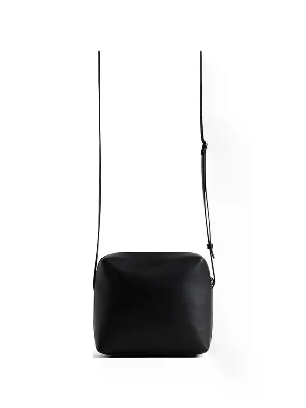 YU MEI Kaye Leather Cross Body Bag - Black