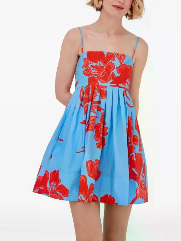 Cara Cara Leo Floral-print Mini Dress