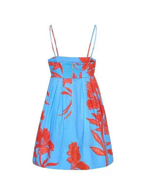 Cara Cara Leo Floral-print Mini Dress
