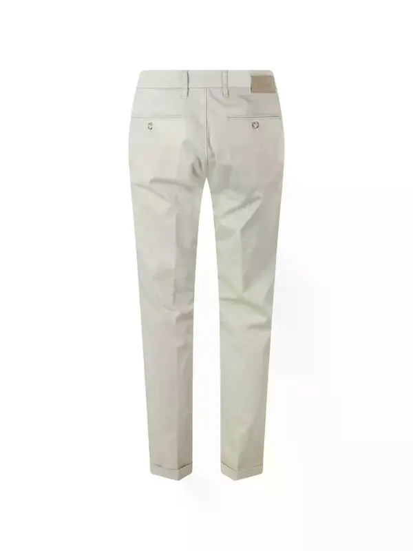 RE-HASH Turn-up Chino Trousers - Neutrals