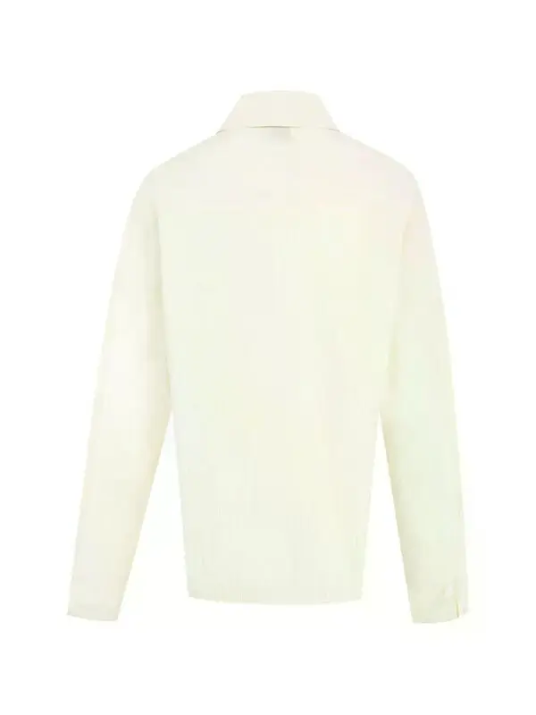 DEIJI STUDIOS Striped Overshirt - Yellow
