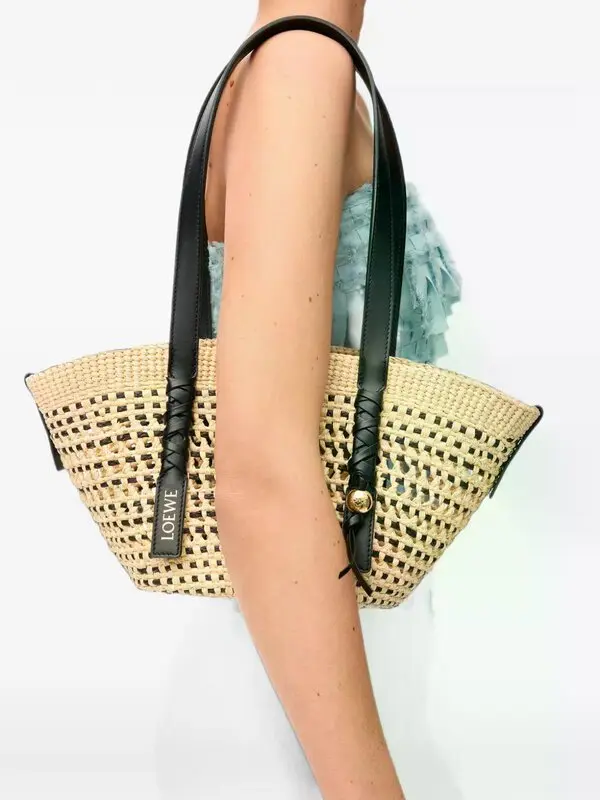 Loewe Braided Basket Tote Bag