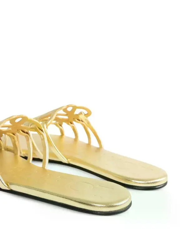 Loewe Petal Anagram Sandals