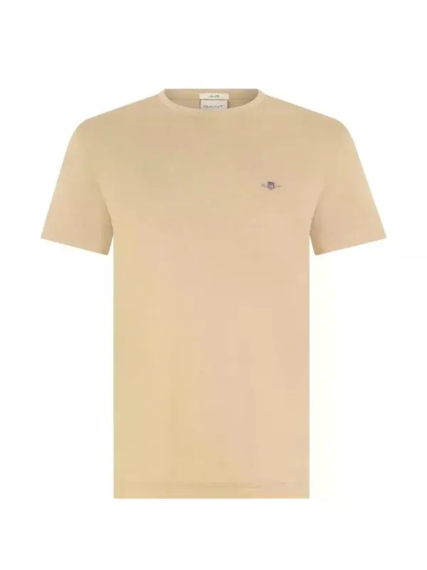 Gant Logo-embroidered T-shirt
