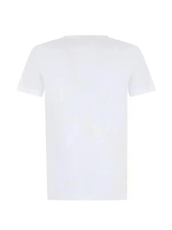Gant Logo-embroidered T-shirt - White