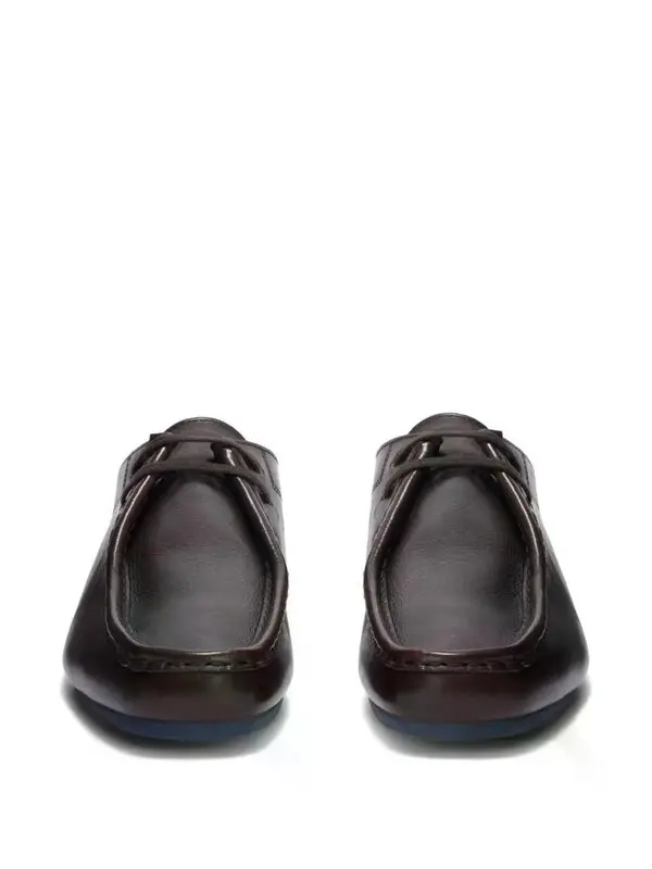 JIL SANDER Hood Lace-up Derby Shoes