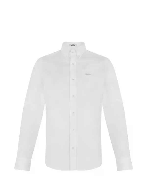 Gant Long-sleeve Cotton Shirt - White
