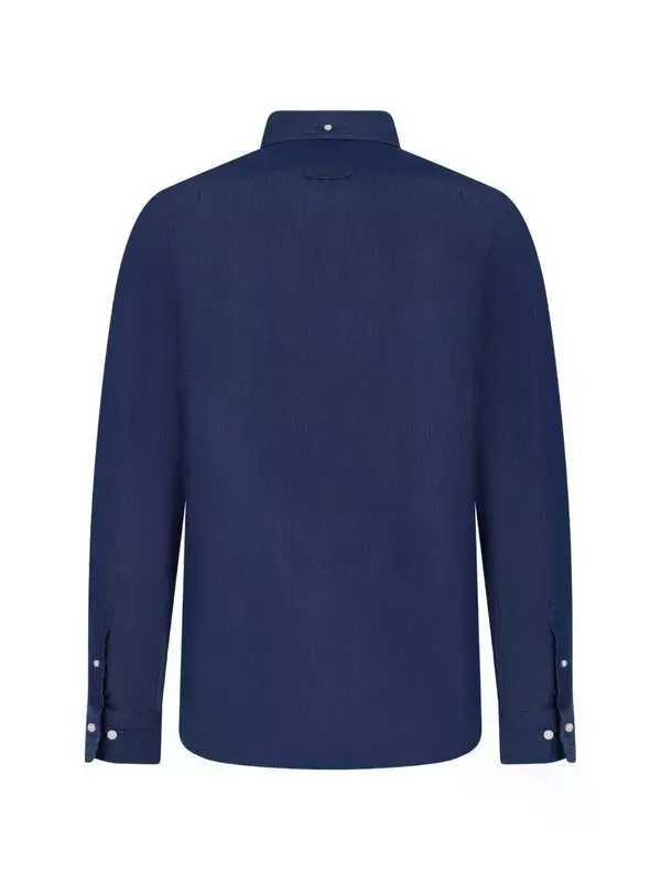 Gant Indigo Long-sleeve Slim-fit Shirt