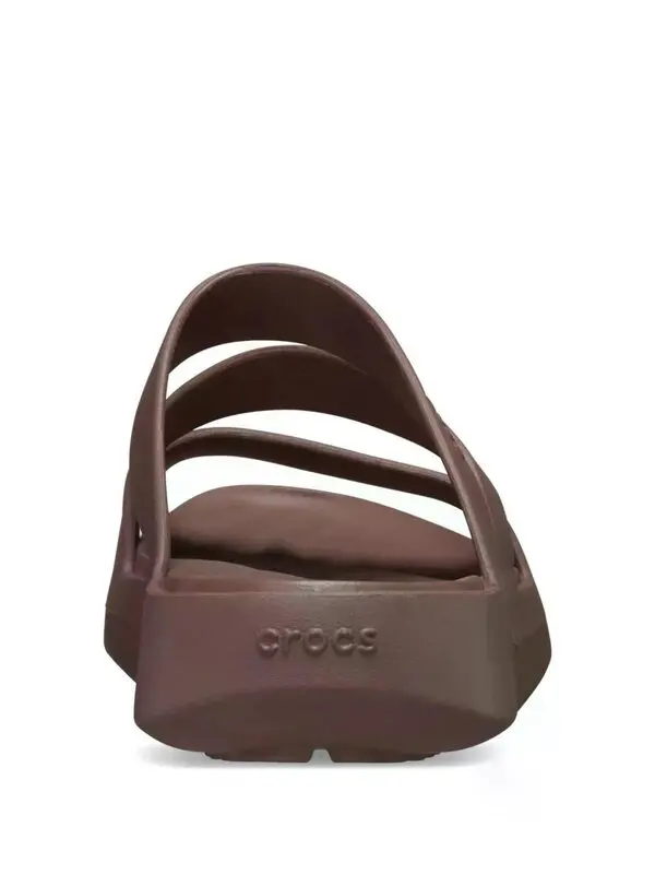 CROCS Getaway Strappy Triple-strap Slippers
