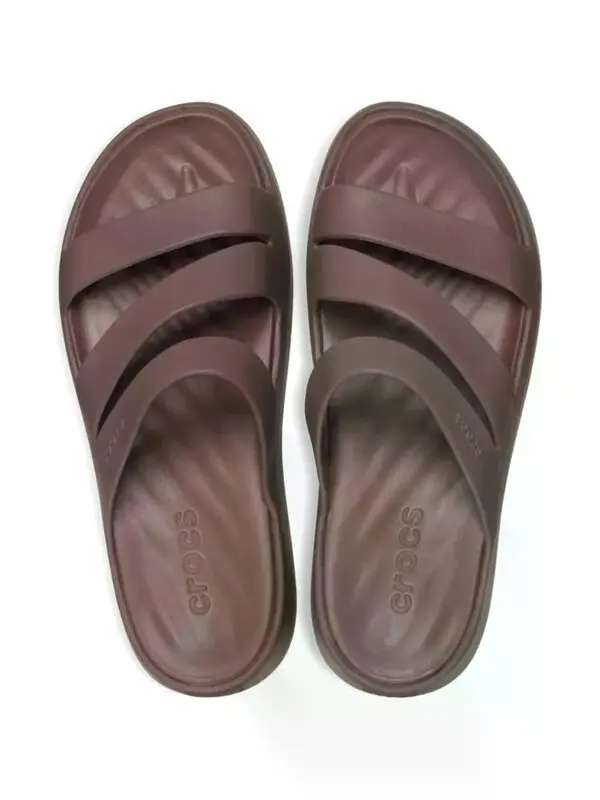 CROCS Getaway Strappy Triple-strap Slippers