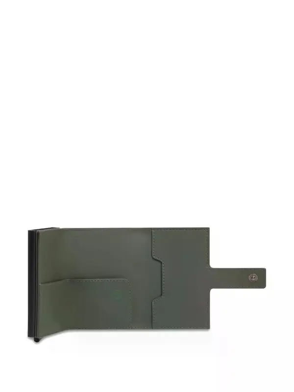 PIQUADRO Pop-up Water-resistant Card Holder - Green