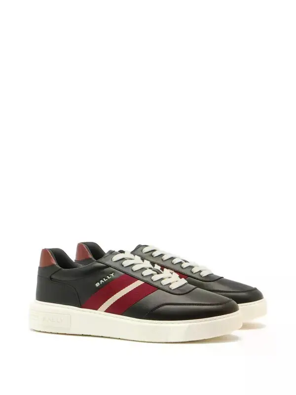 Bally Lift Striped Sneakers