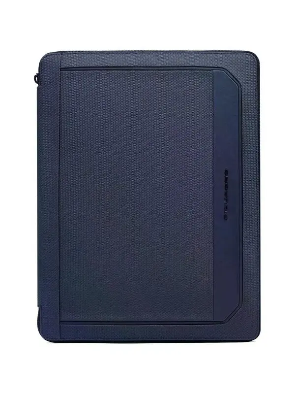 PIQUADRO Leather-trimmed Notepad Holder