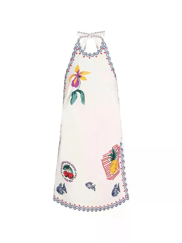 MARIE OLIVER Patti Mini Dress - White